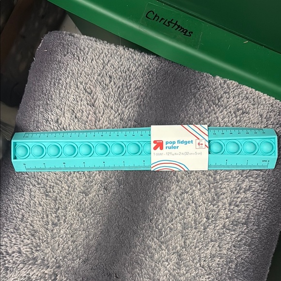 Office | 51 Pop Fidget Ruler In Blue | Poshmark